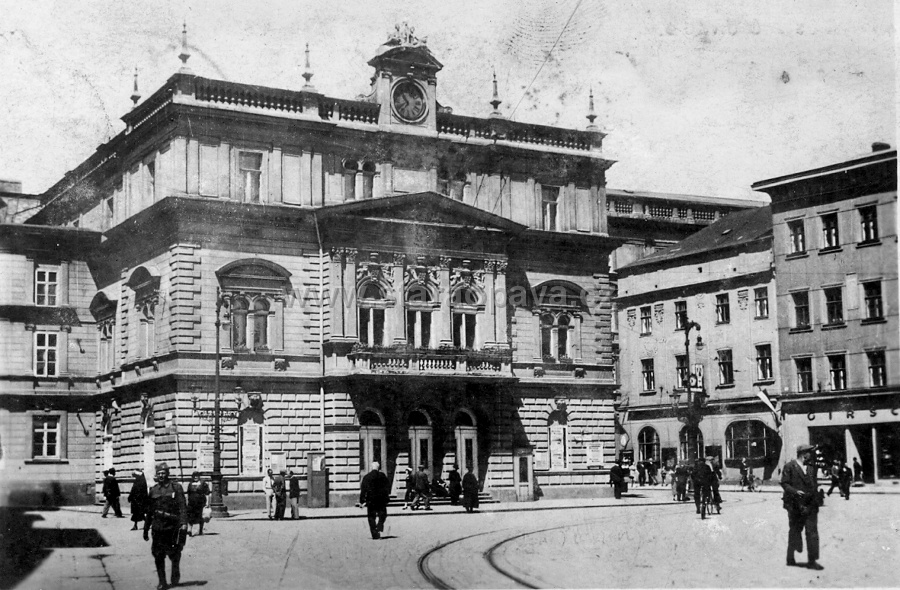 Historie Slezského divadla | Slezské divadlo Opava